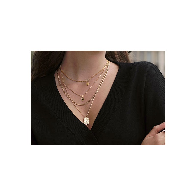 Collier Morgan double - La boutique de Louise